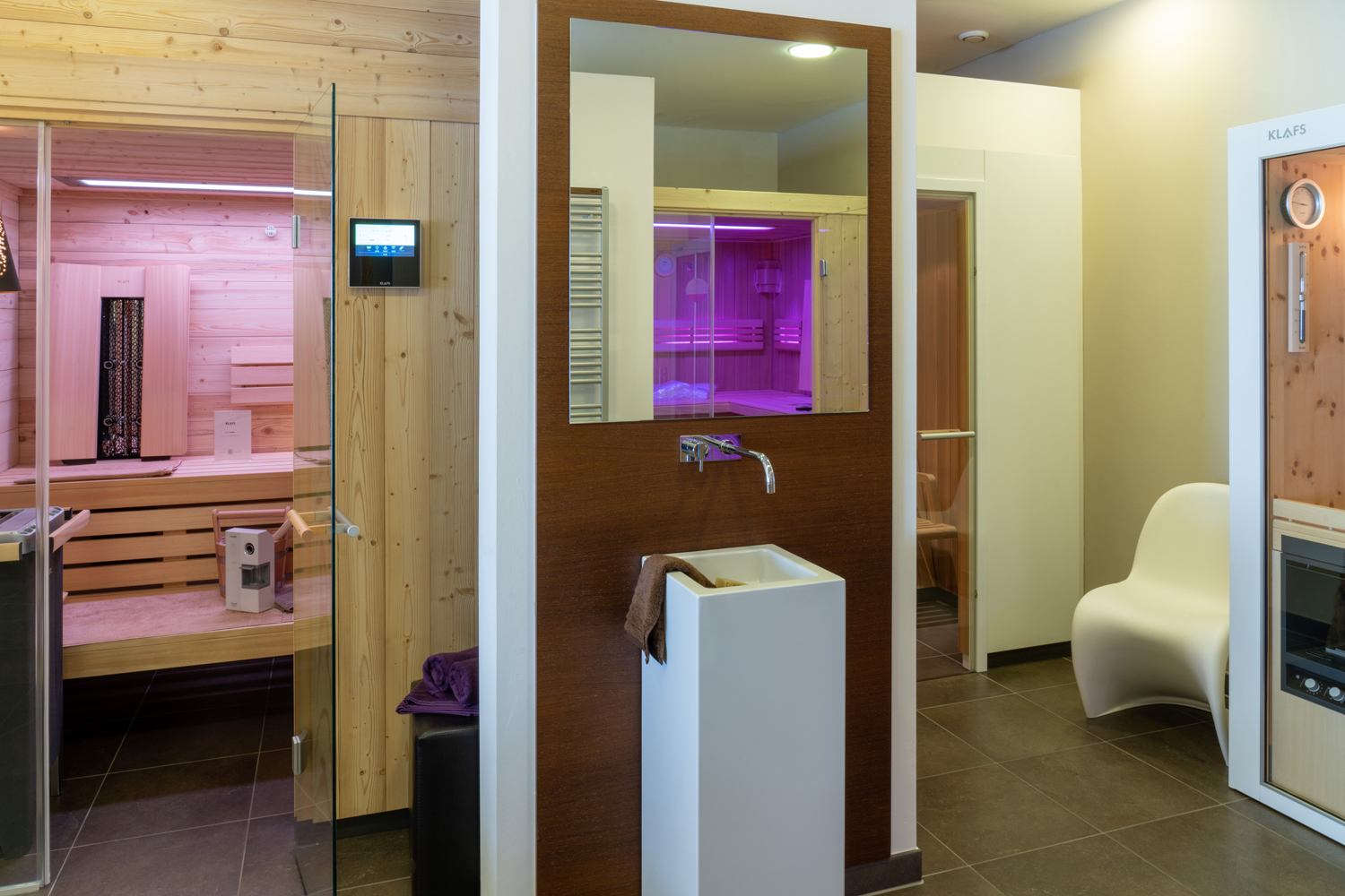 Sauna Ausstellung in Graz, Österreich - KLAFS - KLAFS