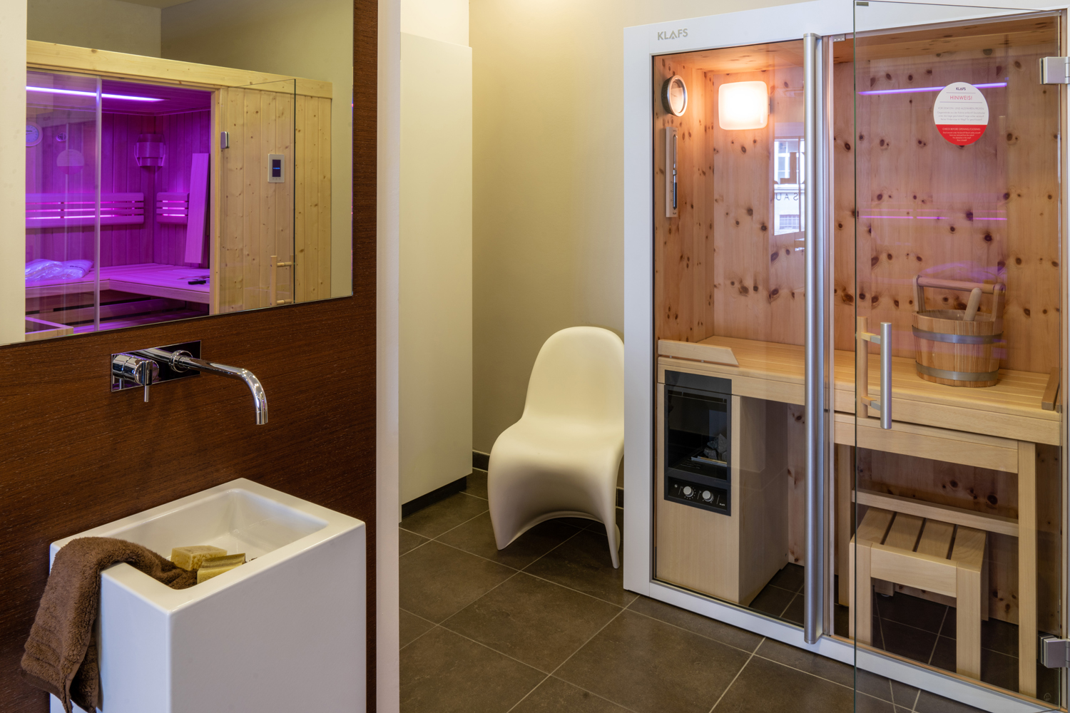 Sauna Ausstellung in Graz, Österreich - KLAFS - KLAFS